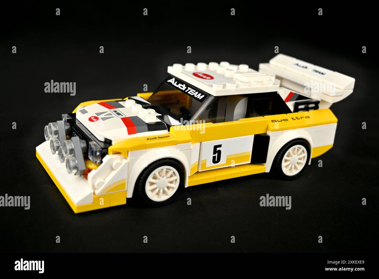 Lego 1985 Audi Sport quattro S1 from the Lego speed champions series ...