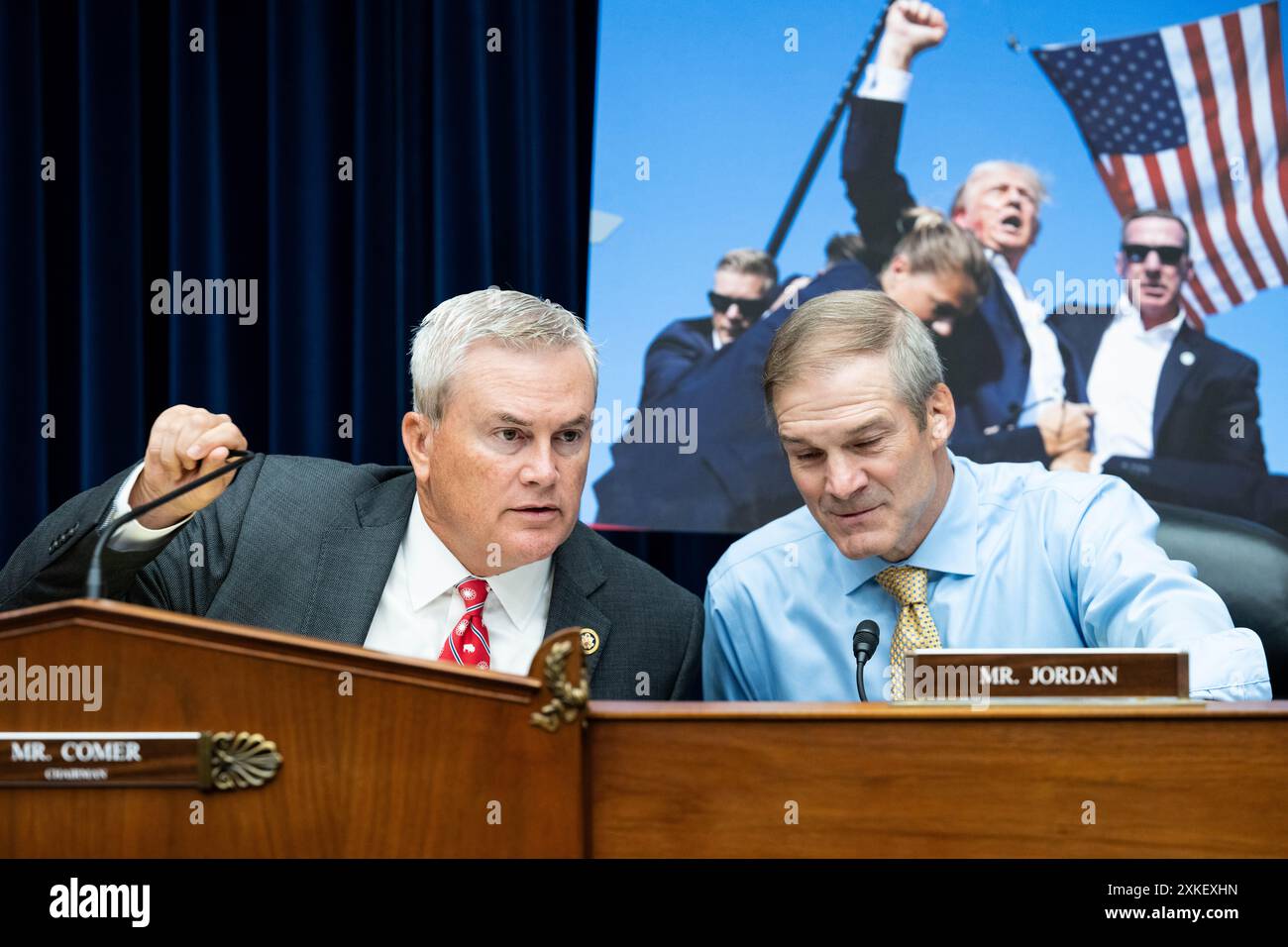 Jim jordan and james comer hi-res stock photography and images - Alamy