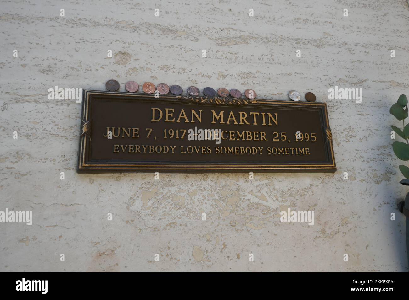 Los Angeles, California, USA 22nd July 2024 Singer/actor Dean Martin ...
