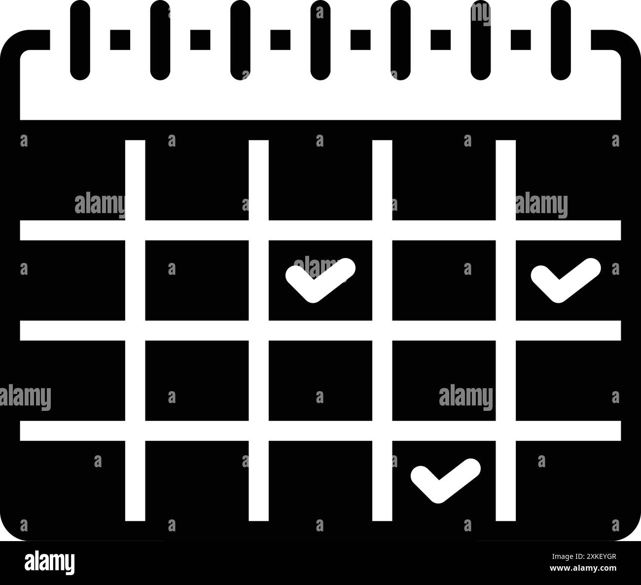 Icon for appointed, selected Stock Vector Image & Art - Alamy