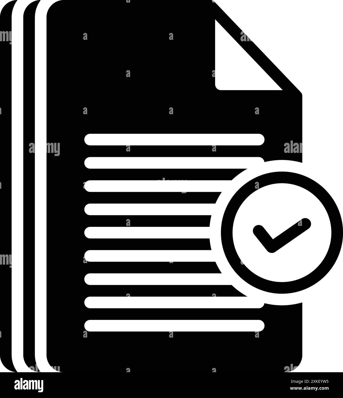 Icon for validation,acceptance Stock Vector Image & Art - Alamy