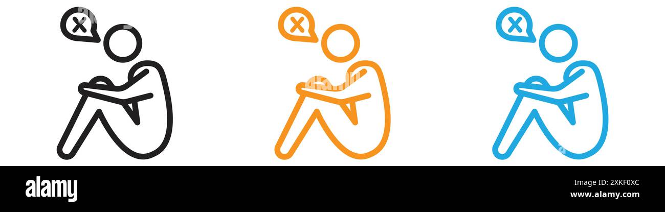 Homelessness helpless Stock Vector Images - Alamy