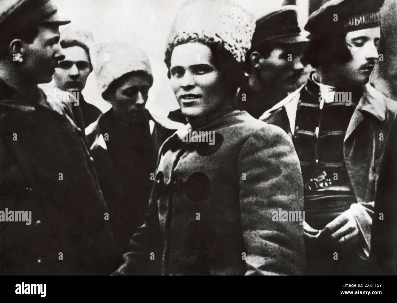 Ukraine 1919 Nestor Makhno at his headquarters for the Revolutionary ...