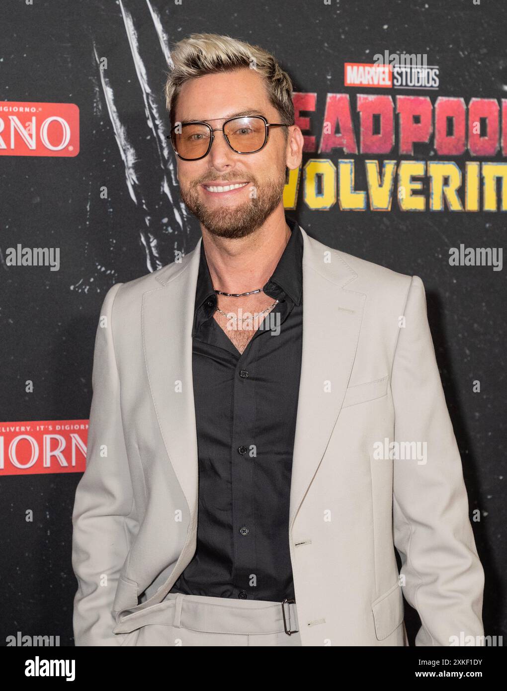 New York, United States. 22nd July, 2024. Lance Bass attends Marvel ...