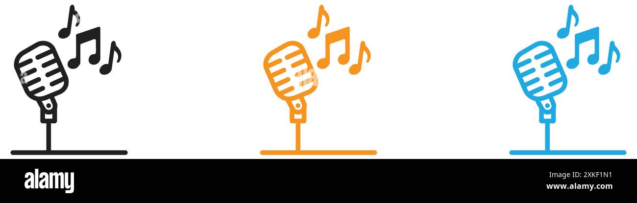 Sing icon vector logo set collection or bundle pack group Stock Vector ...