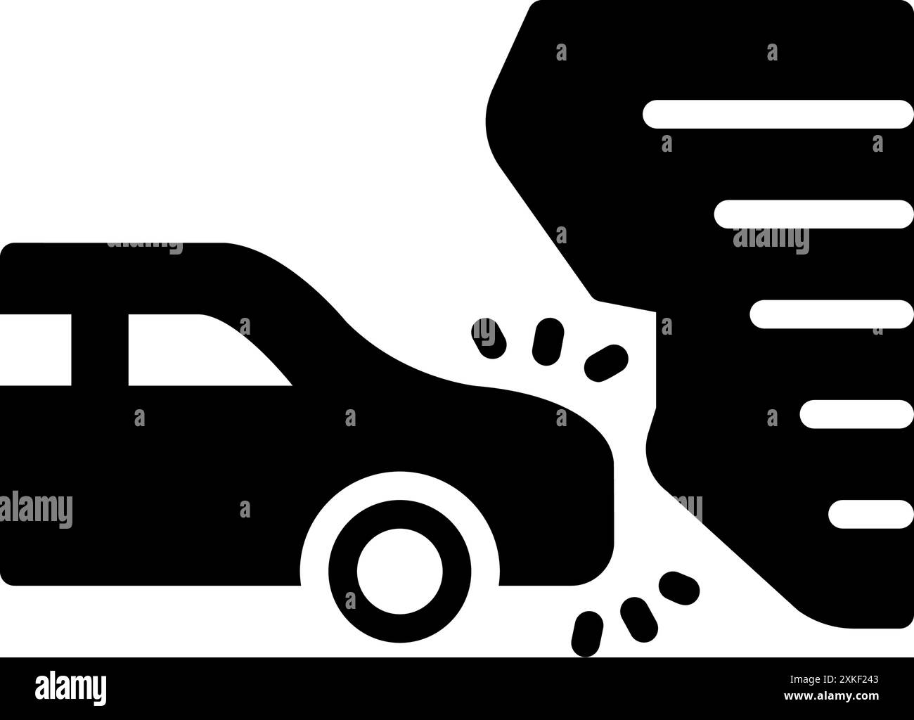 Icon for crash,collision Stock Vector Image & Art - Alamy