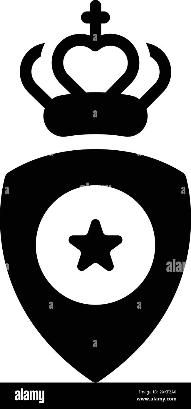 Icon for crest,royal Stock Vector Image & Art - Alamy