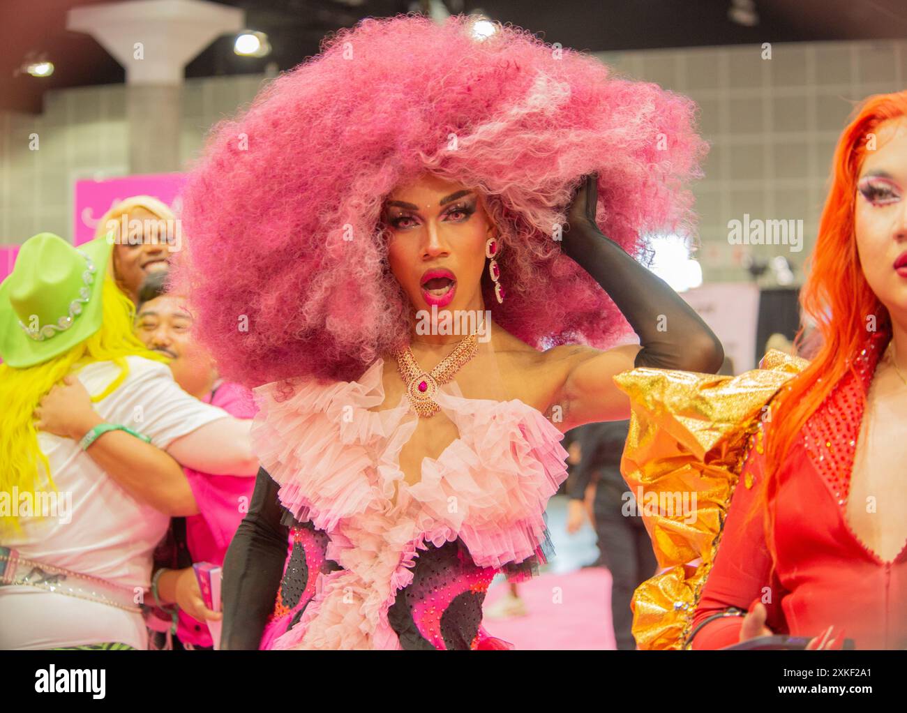 RuPaul’s Drag Race 2024 in Los Angeles convention center California ...