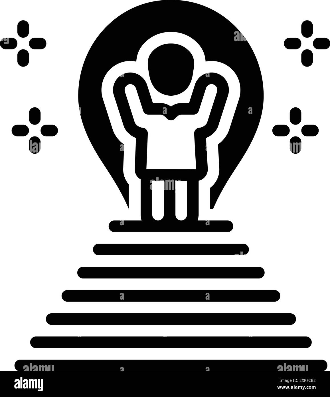 Icon for successful,victorious Stock Vector Image & Art - Alamy