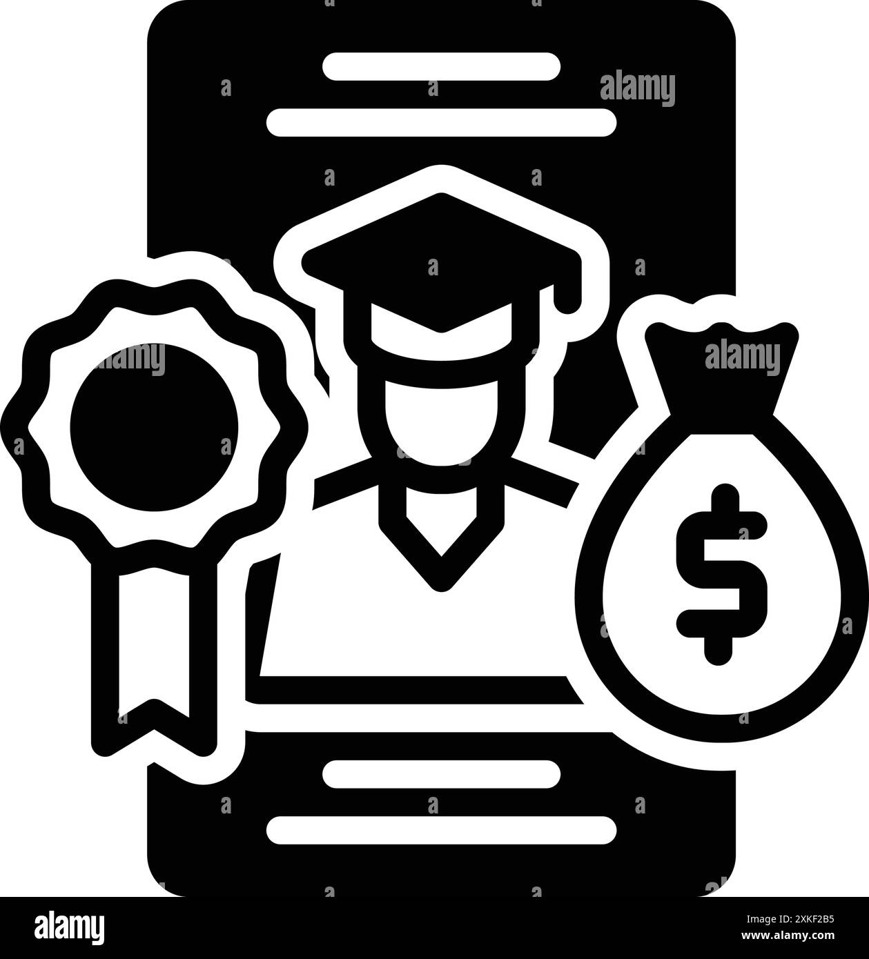 Icon for scholarship,education Stock Vector Image & Art - Alamy