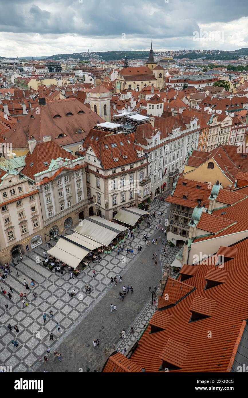 Old Town Square in Prague Stock Photo - Alamy