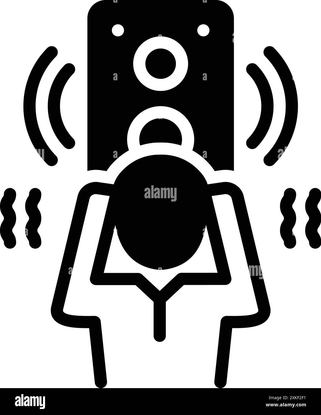 Icon for loud,noisy Stock Vector Image & Art - Alamy