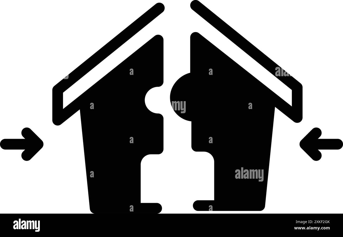 Icon for merger,dissolution Stock Vector Image & Art - Alamy