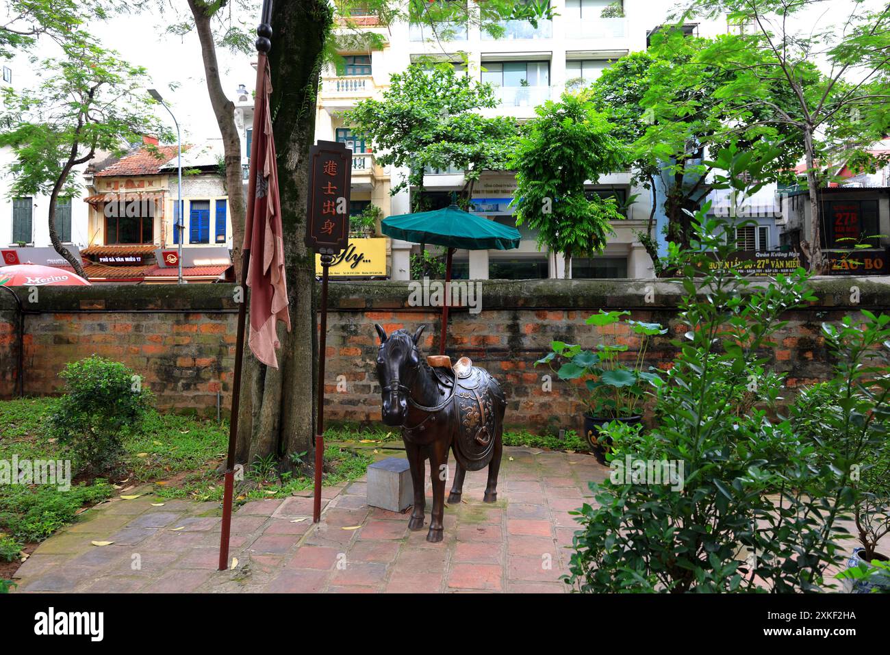 Temple Of Literature (Van Mieu Quoc Tu Giam), a Confucian temple with ...