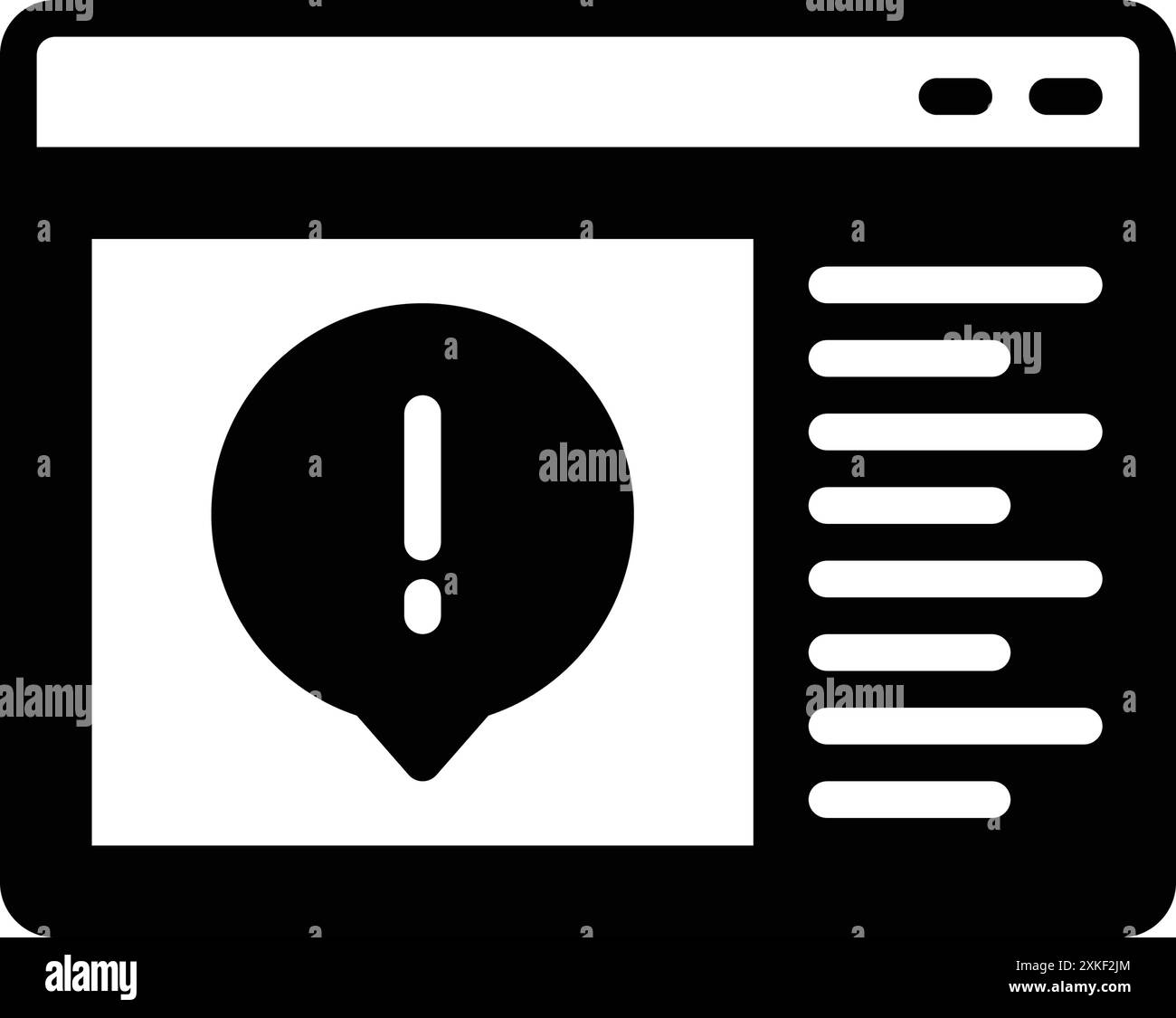 Icon for warned,caution Stock Vector Image & Art - Alamy