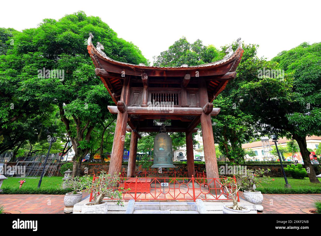 Temple Of Literature (Van Mieu Quoc Tu Giam), a Confucian temple with ...