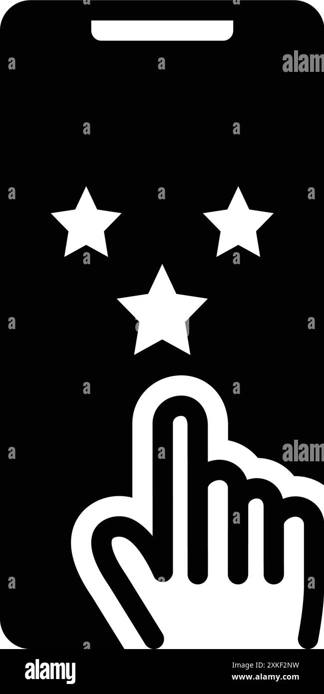 Icon for reviewed,phone Stock Vector Image & Art - Alamy