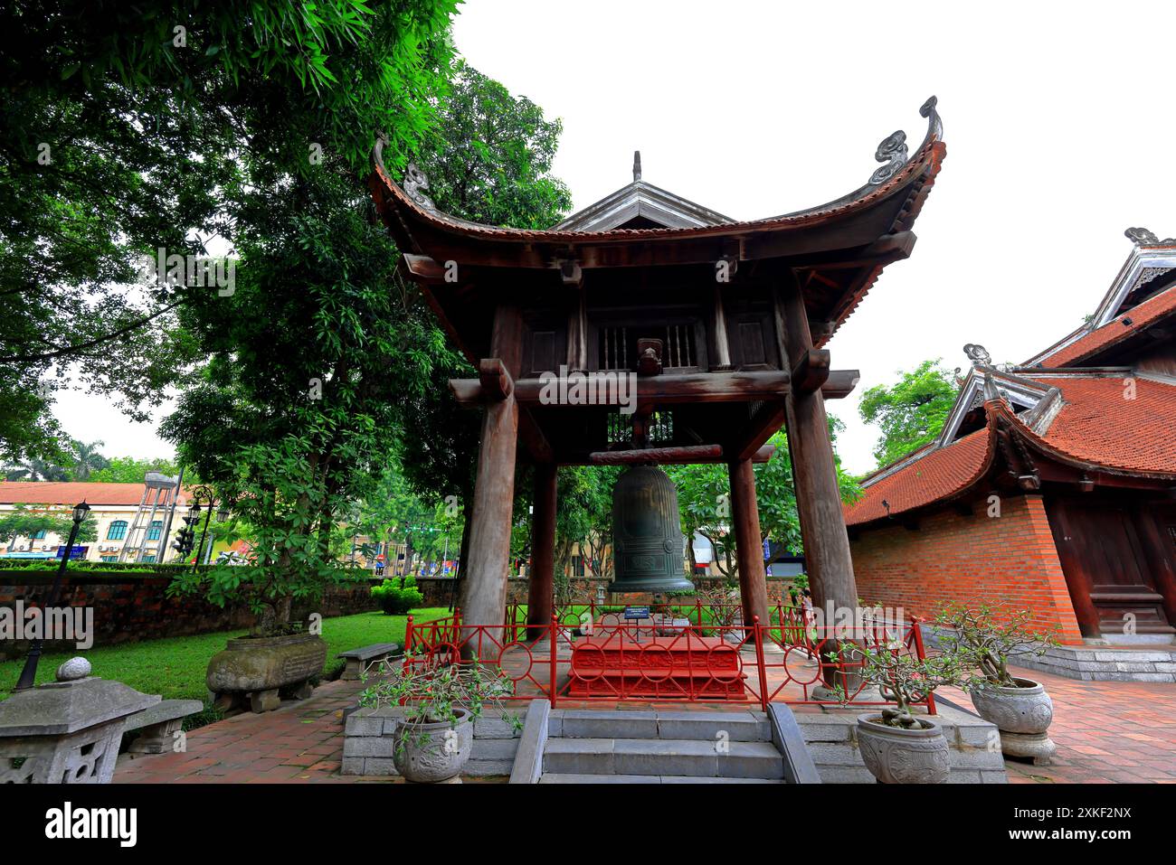 Temple Of Literature (Van Mieu Quoc Tu Giam), a Confucian temple with ...