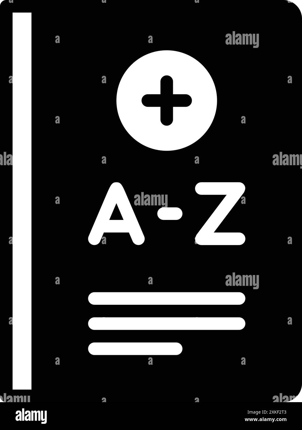 Icon for terminology,vocabulary Stock Vector Image & Art - Alamy