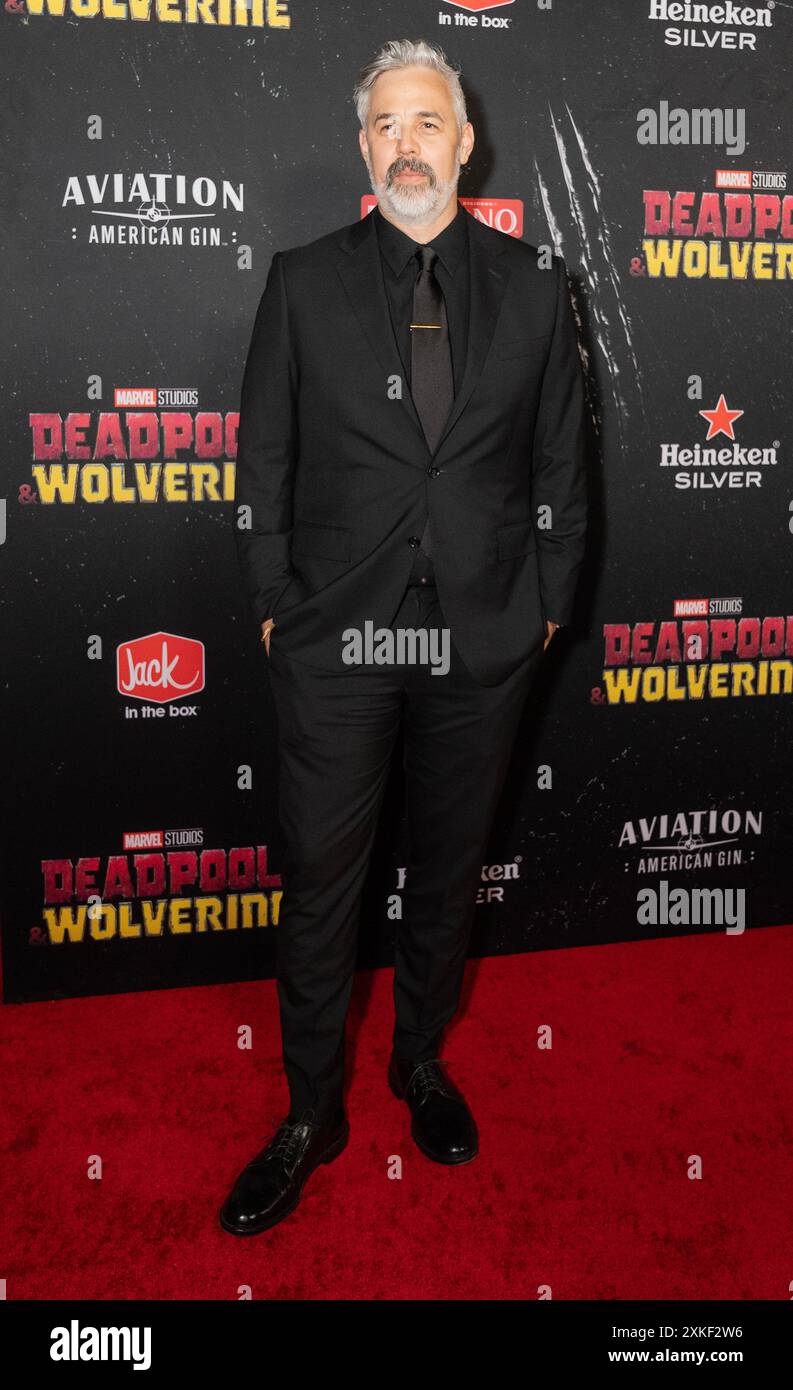 New York, United States. 22nd July, 2024. Shane Reid attends Marvel ...