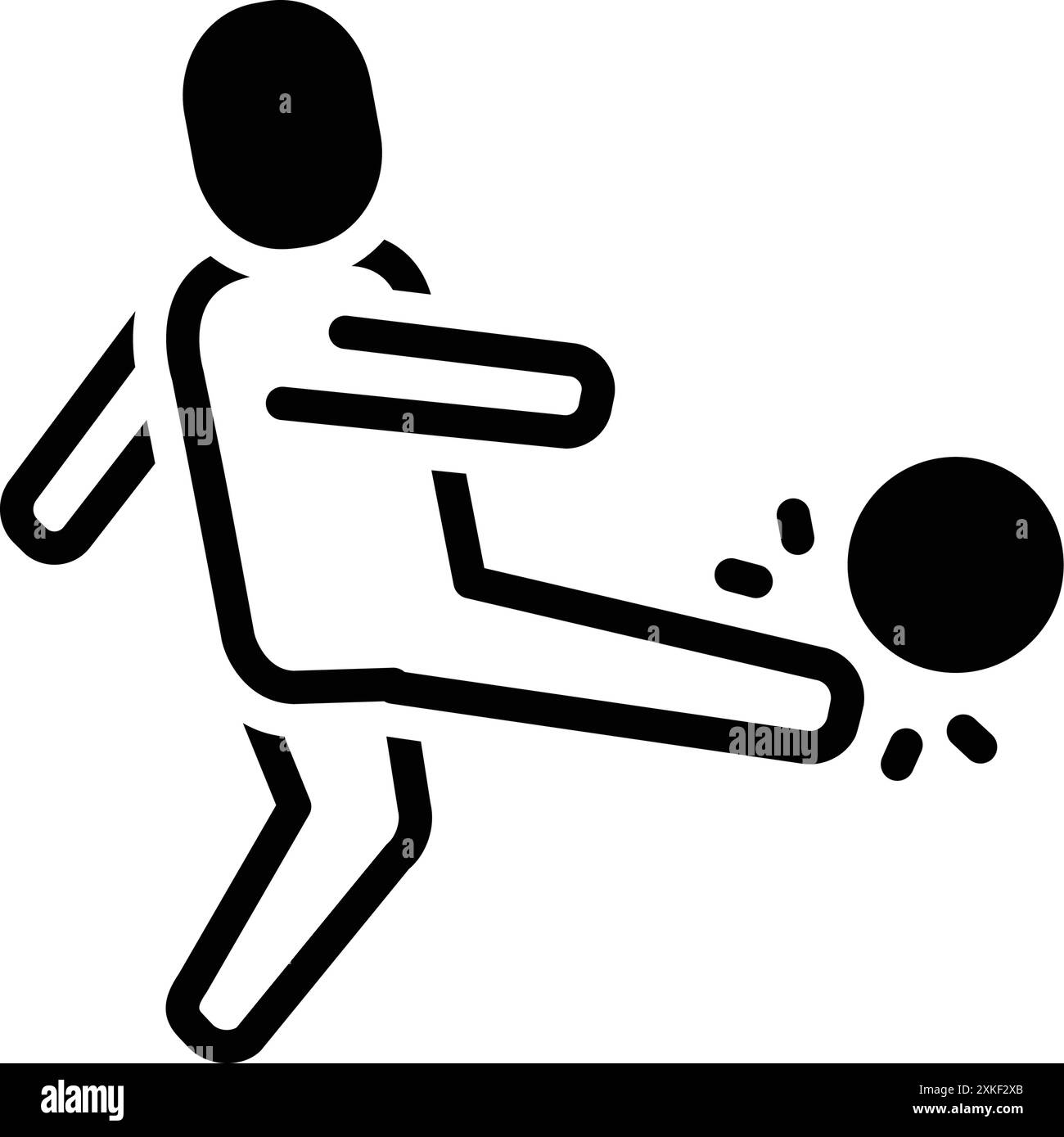 Icon for kick,legs Stock Vector Image & Art - Alamy