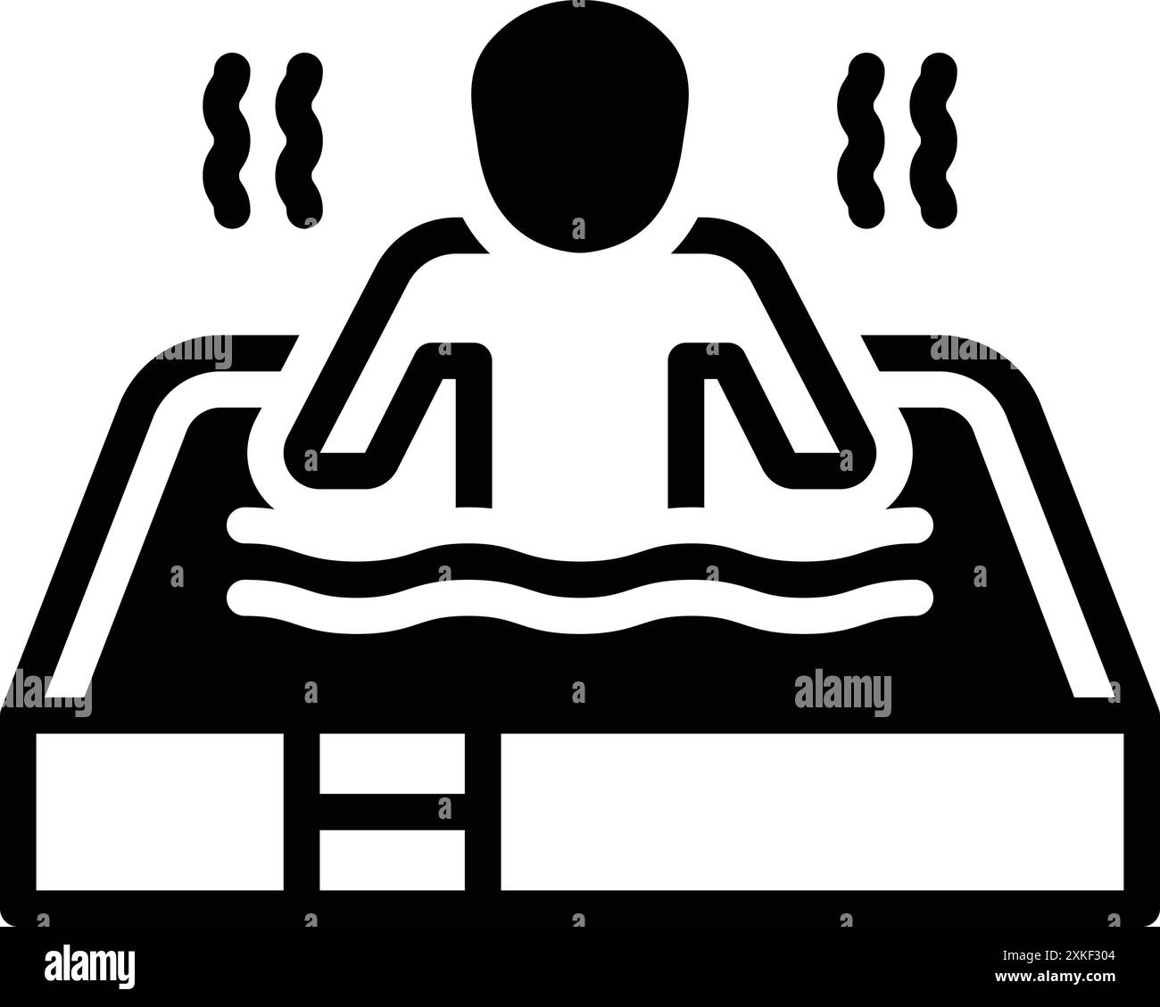 Swim spas Stock Vector Images - Alamy