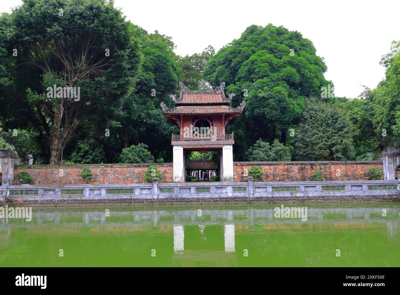 Temple Of Literature (Van Mieu Quoc Tu Giam), a Confucian temple with ...