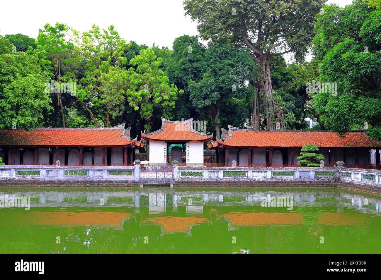 Temple Of Literature (Van Mieu Quoc Tu Giam), a Confucian temple with ...