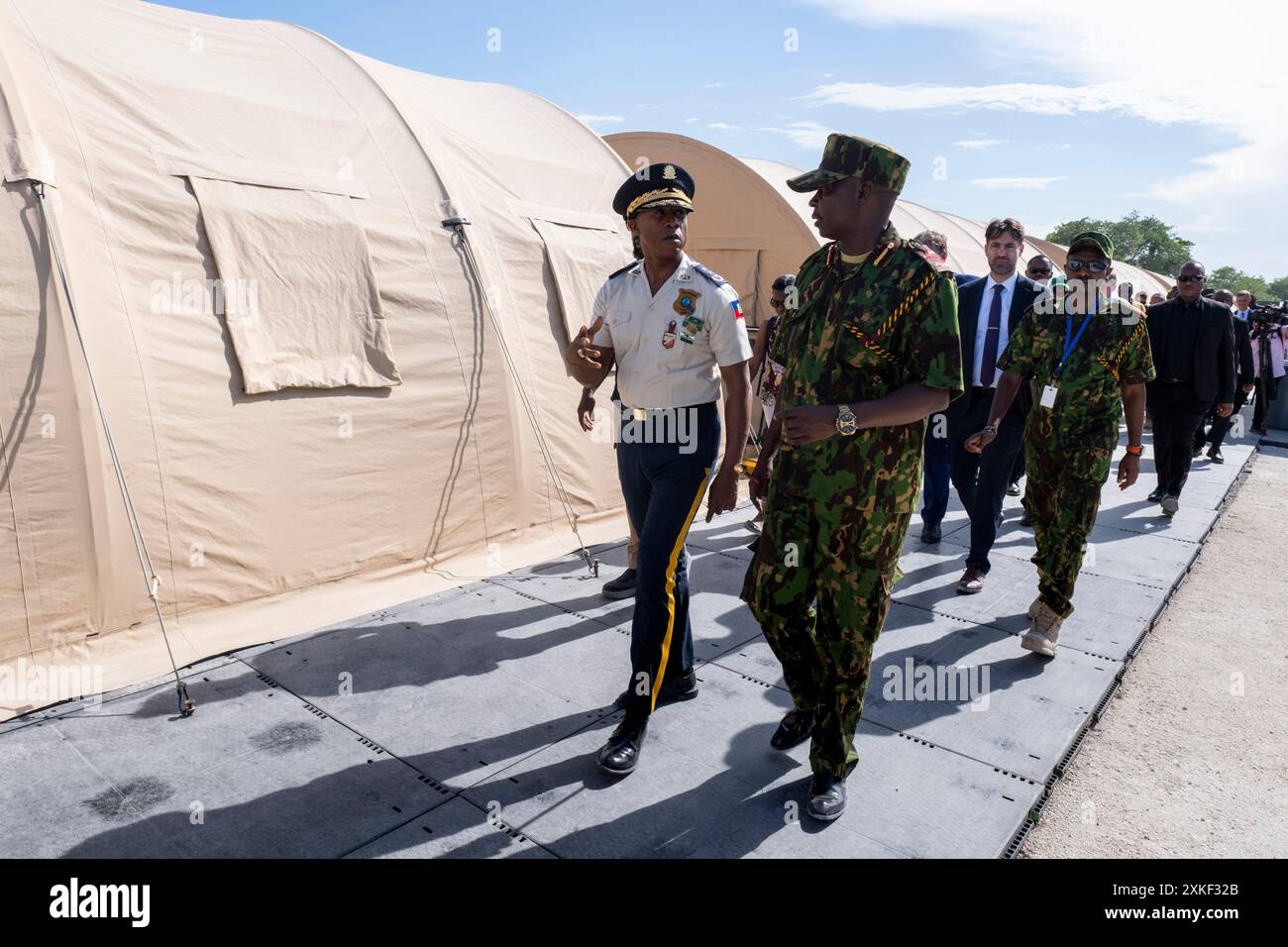 Godfrey Otunga, Kenyan head of a UN-backed multinational police force ...