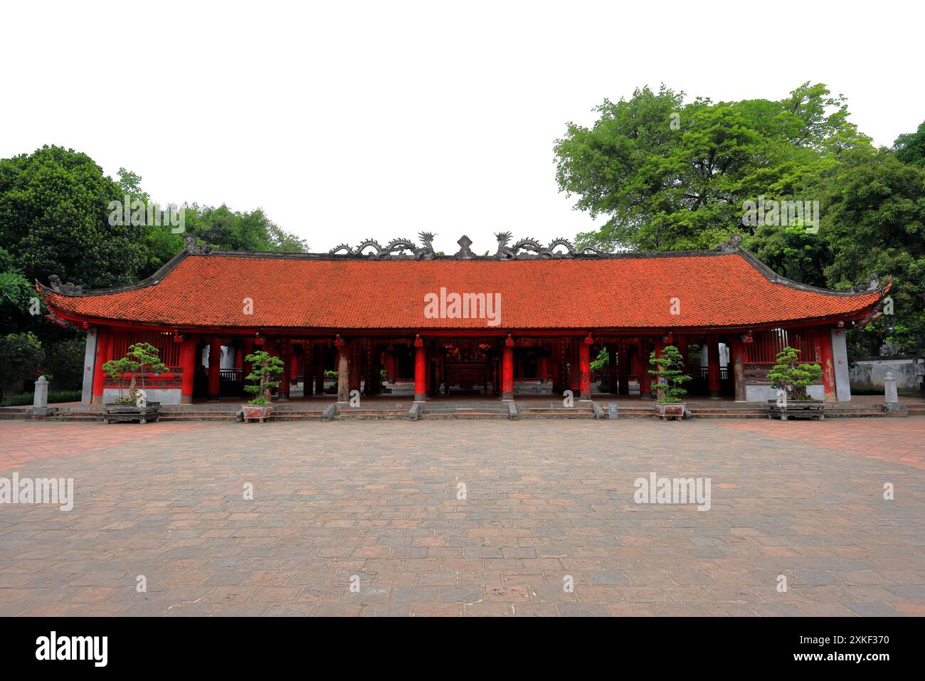 Temple Of Literature (Van Mieu Quoc Tu Giam), a Confucian temple with ...