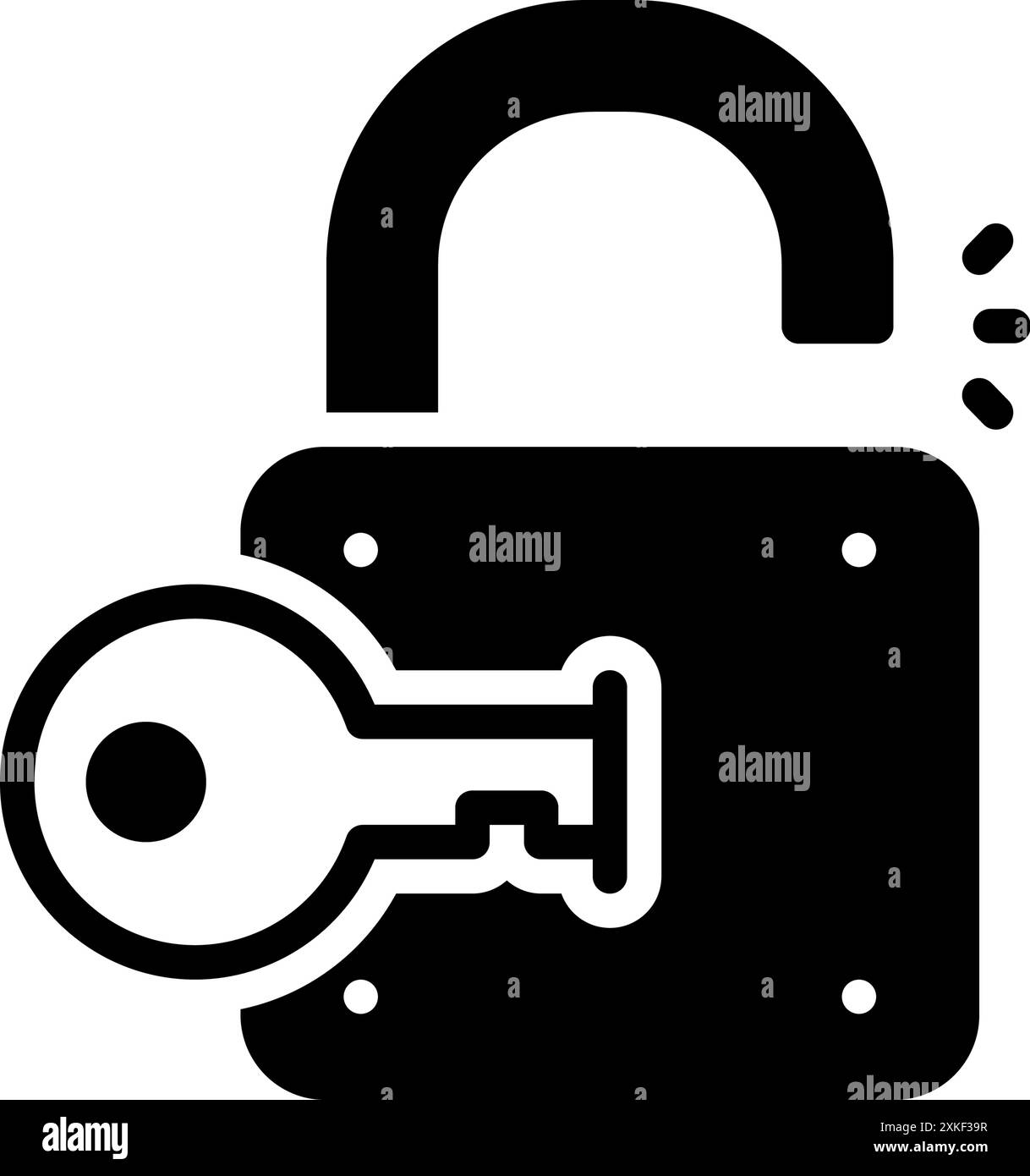Icon for unlock,unwind Stock Vector Image & Art - Alamy