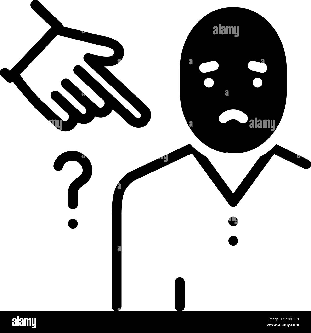 Icon for accused,condemned Stock Vector Image & Art - Alamy