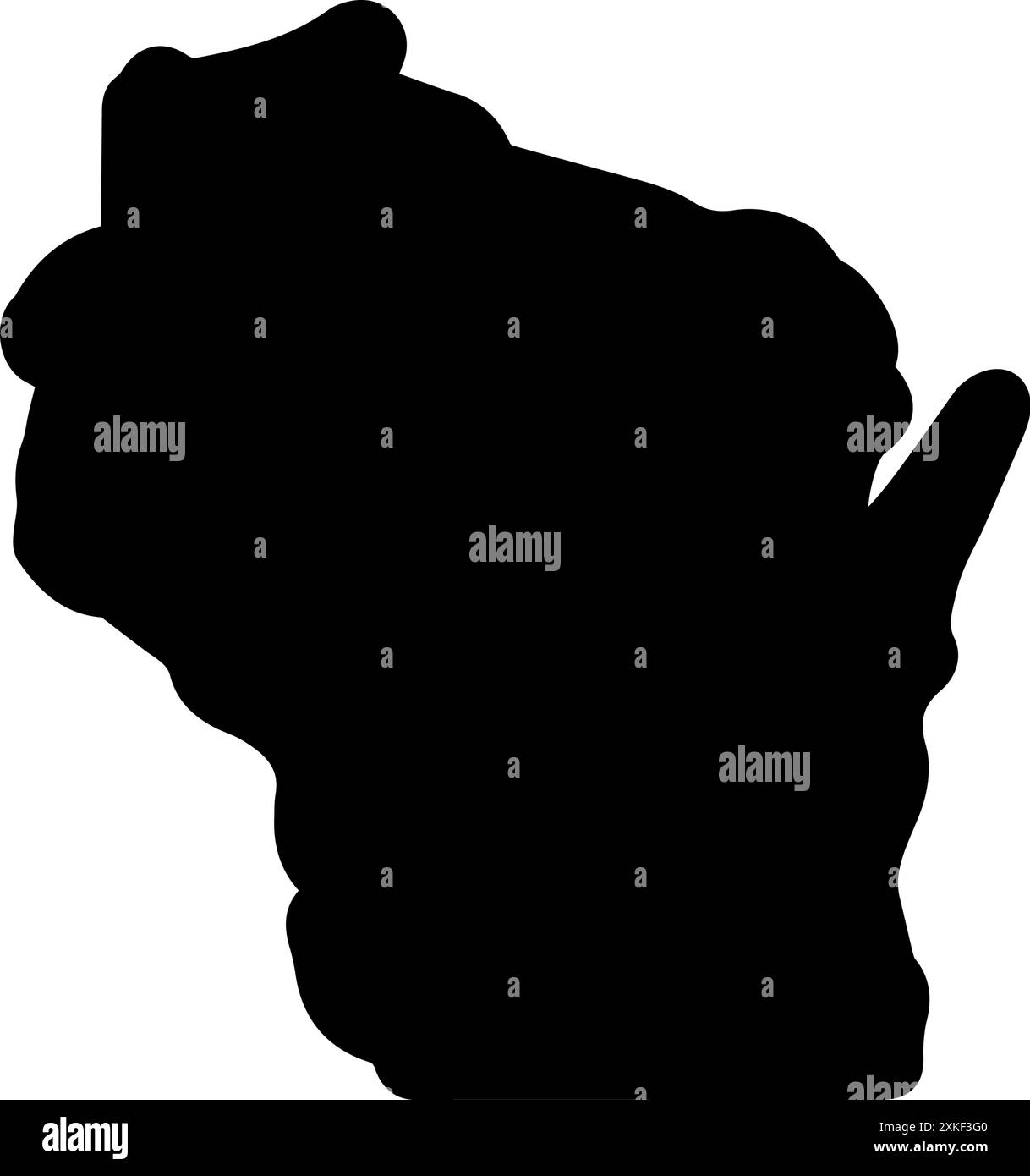 Milwaukee map Black and White Stock Photos & Images - Alamy