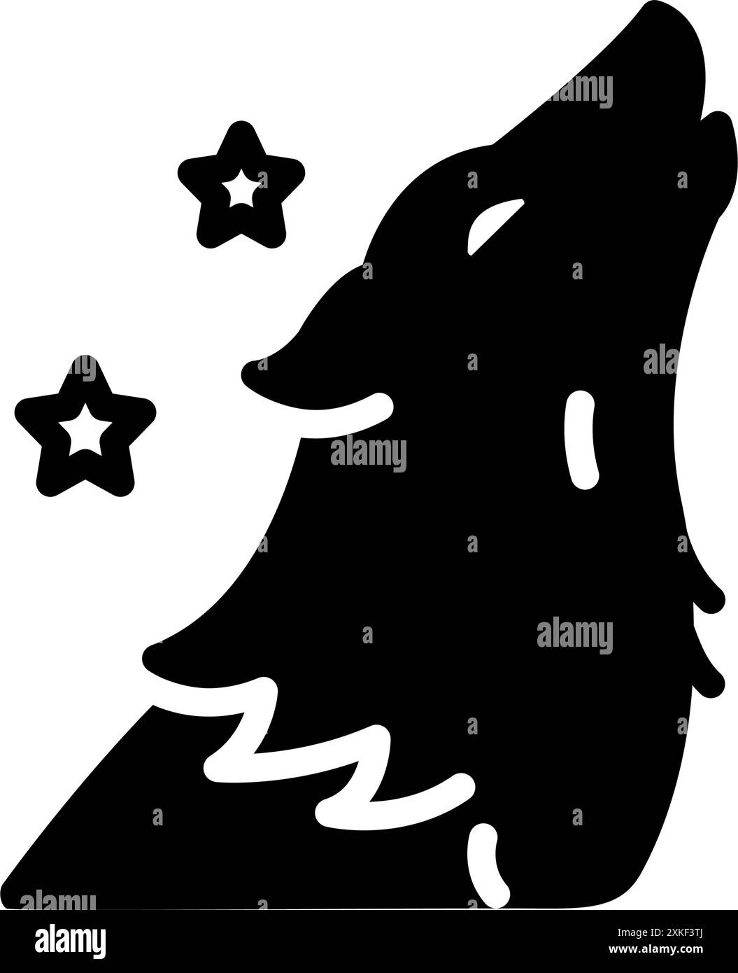 Icon for wolf,howl Stock Vector Image & Art - Alamy