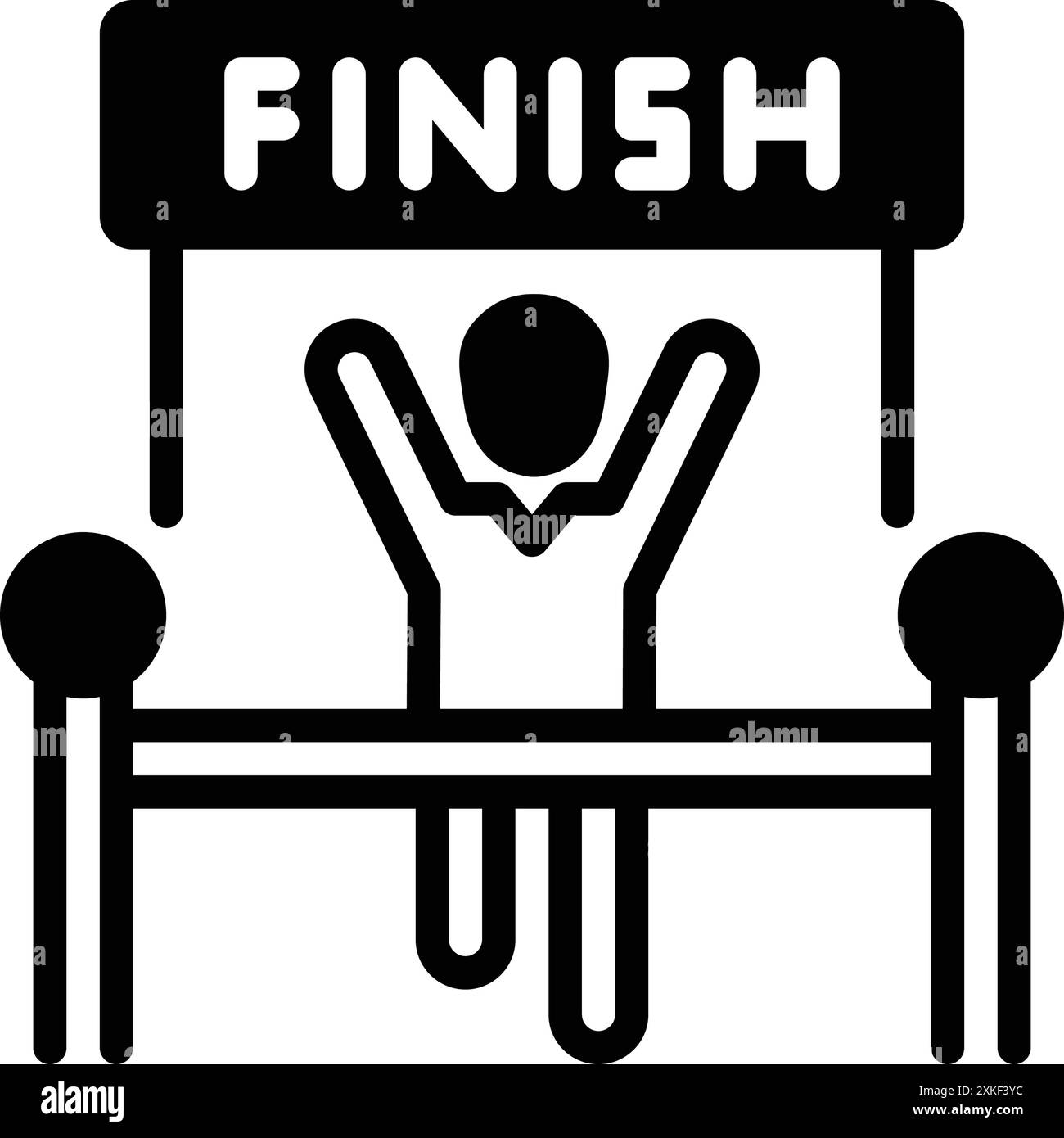 Finish logotype Black and White Stock Photos & Images - Alamy