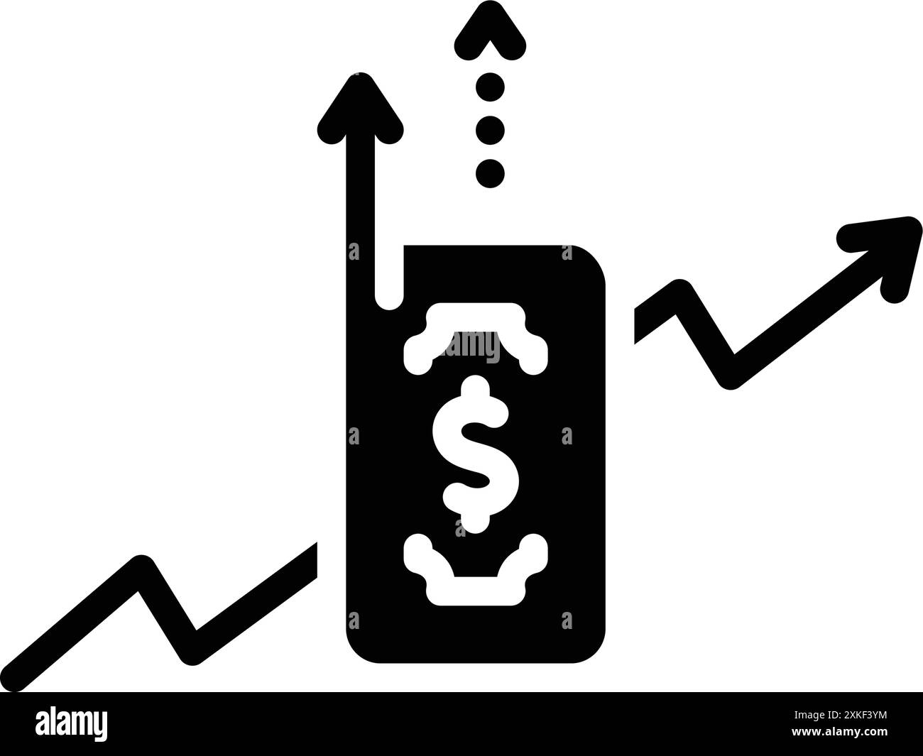 Increases sign Stock Vector Images - Alamy