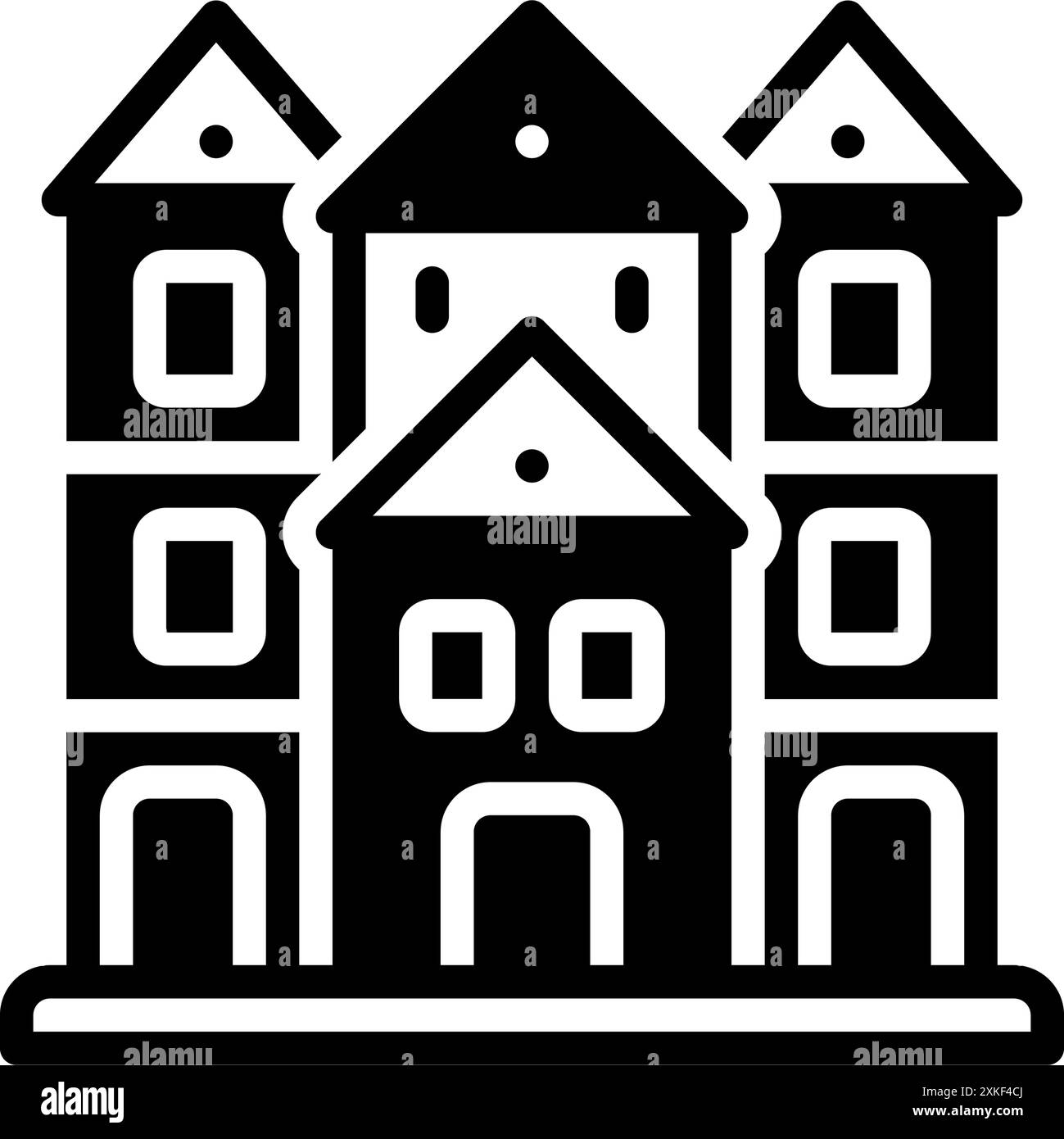 Victorian house Stock Vector Images - Alamy