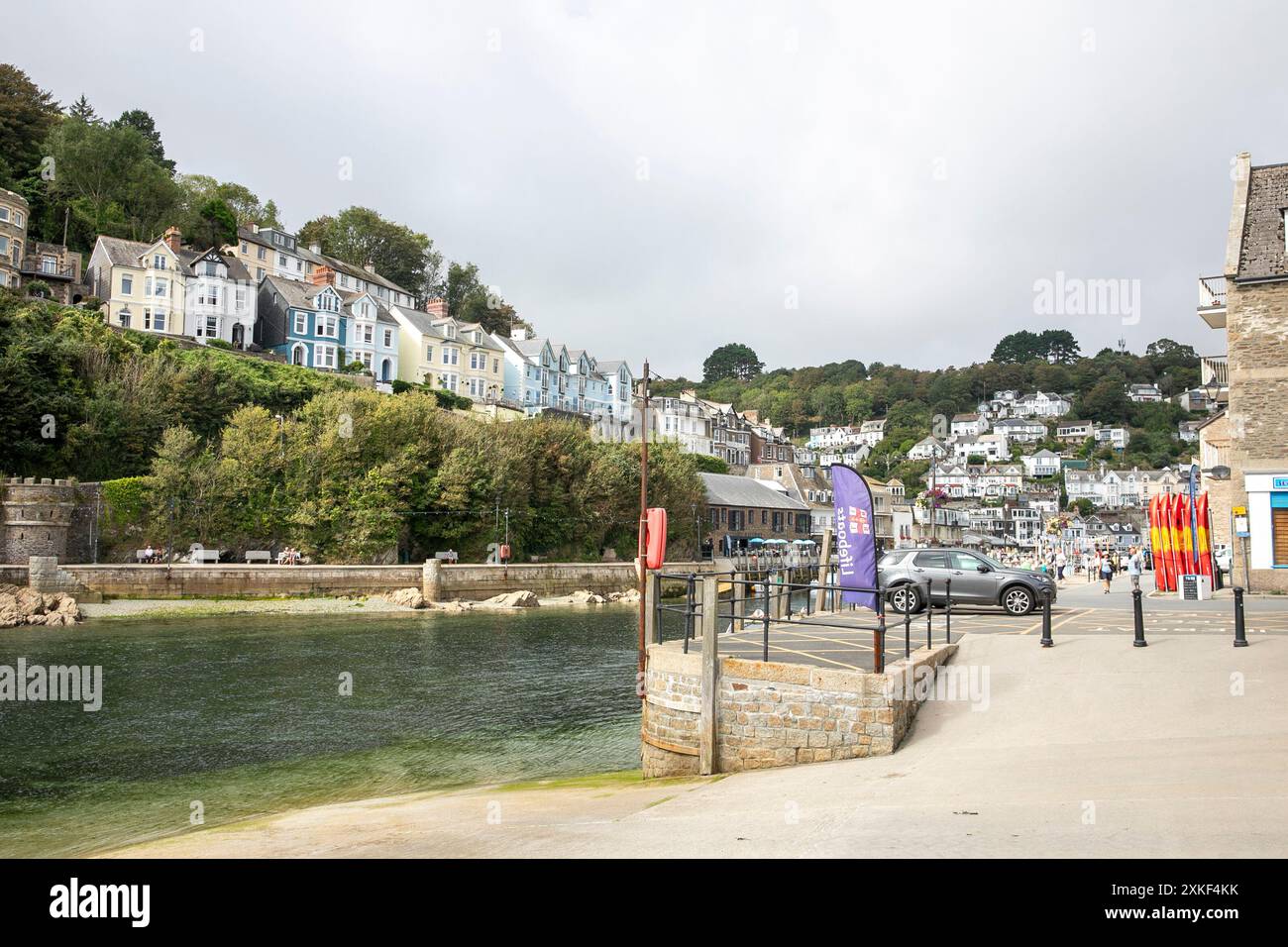 Looe, Cornwall,England, Cornish coastal town and popular holiday destination,UK,2023 Stock Photo ...