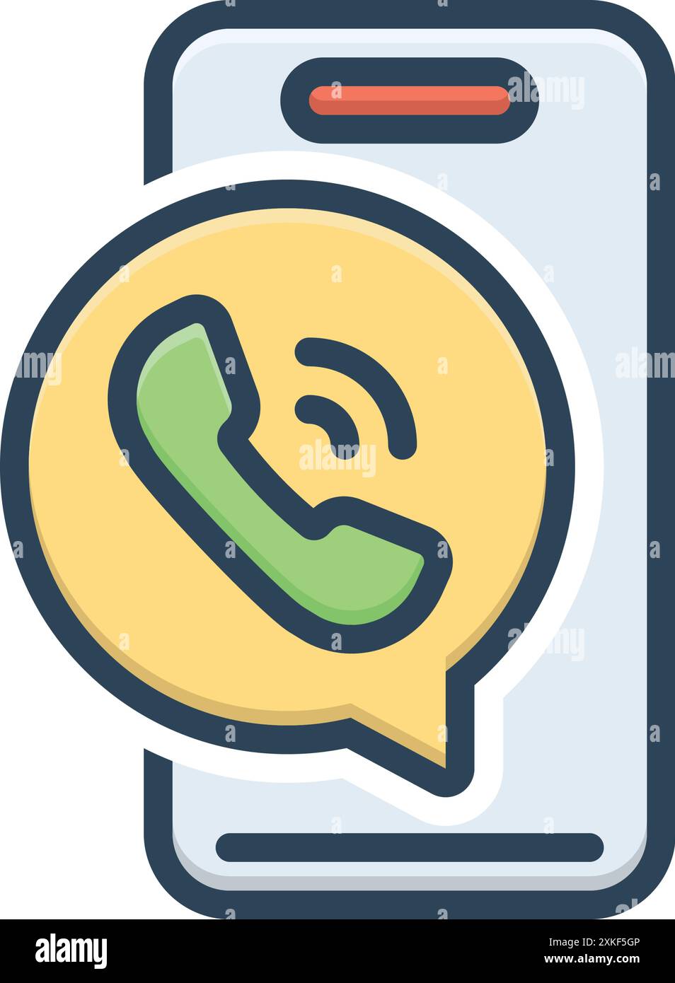 Icon for calling, phone call Stock Vector Image & Art - Alamy