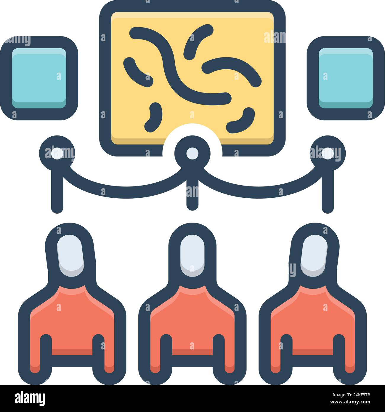 Visitors museum Stock Vector Images - Alamy