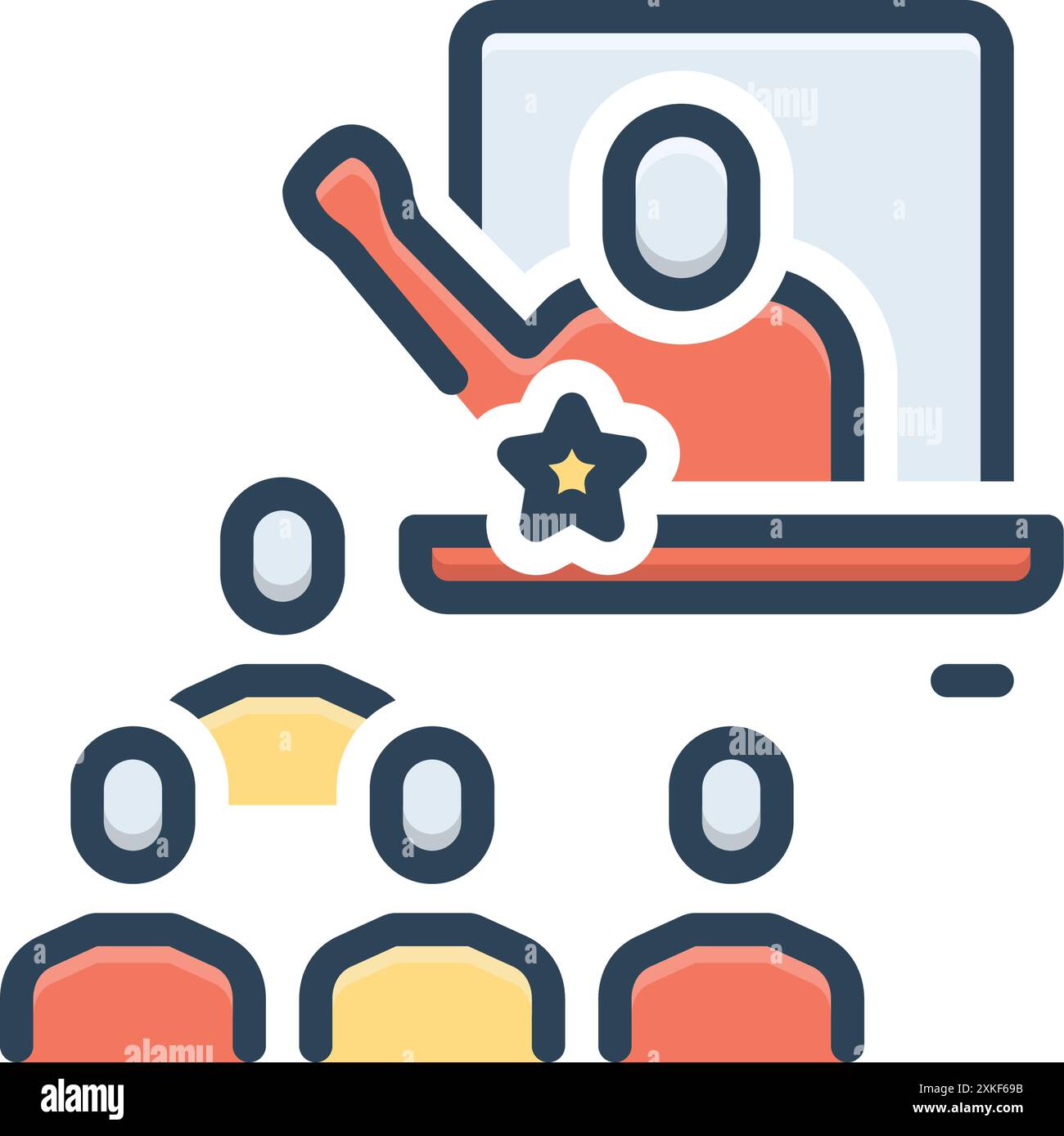 Leader and follower Cut Out Stock Images & Pictures - Alamy