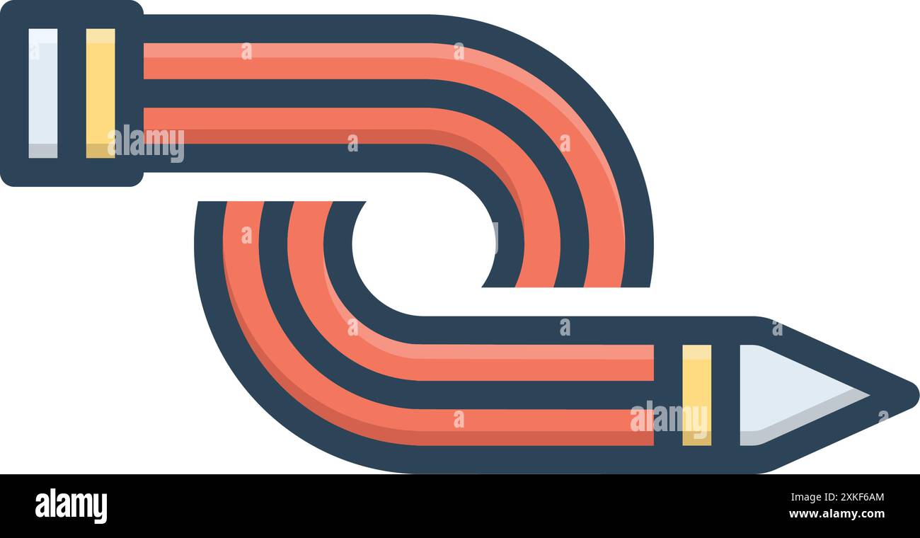 Icon for flexibility, pencil Stock Vector Image & Art - Alamy
