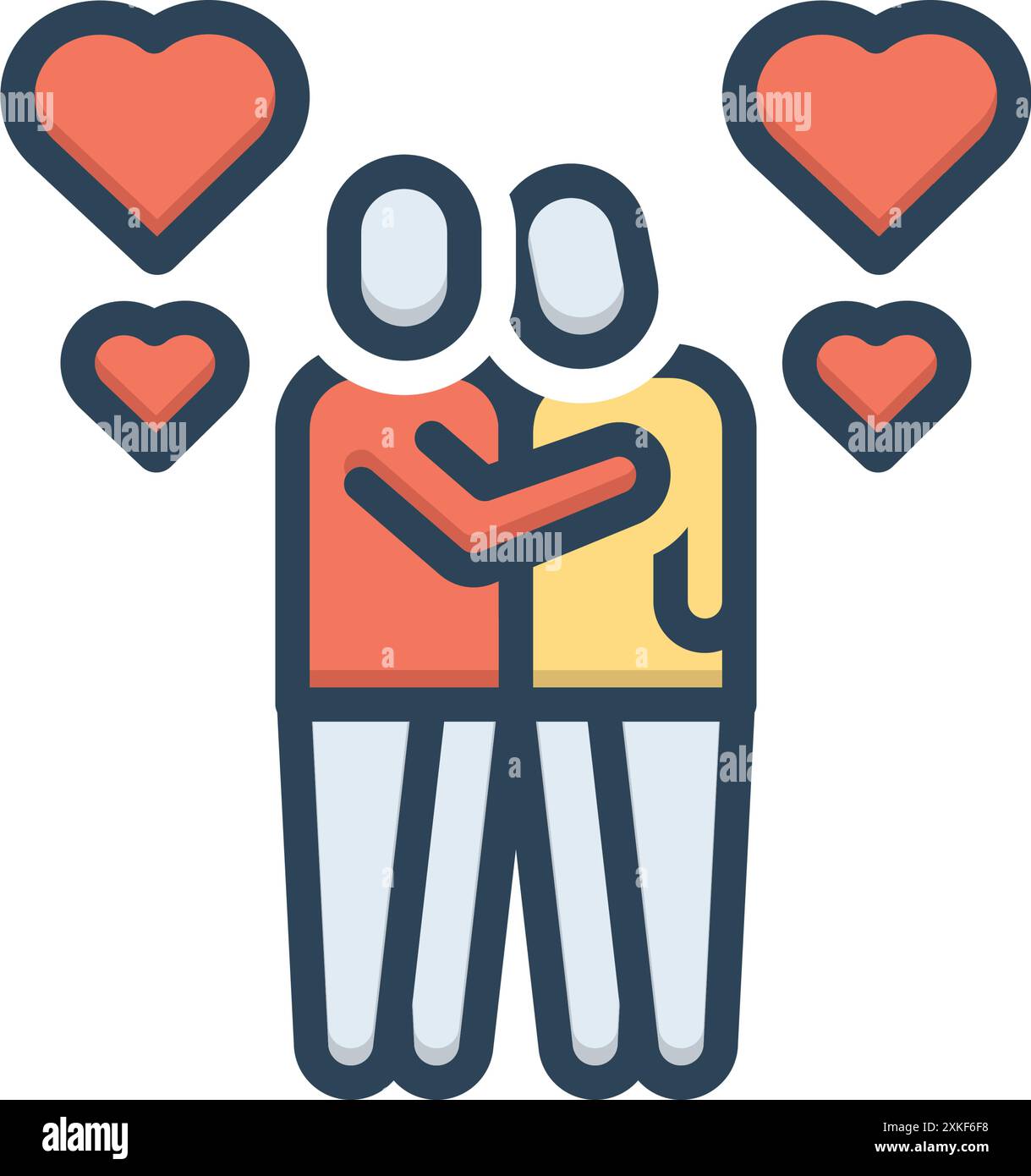 Icon for empathy, sympathy Stock Vector Image & Art - Alamy