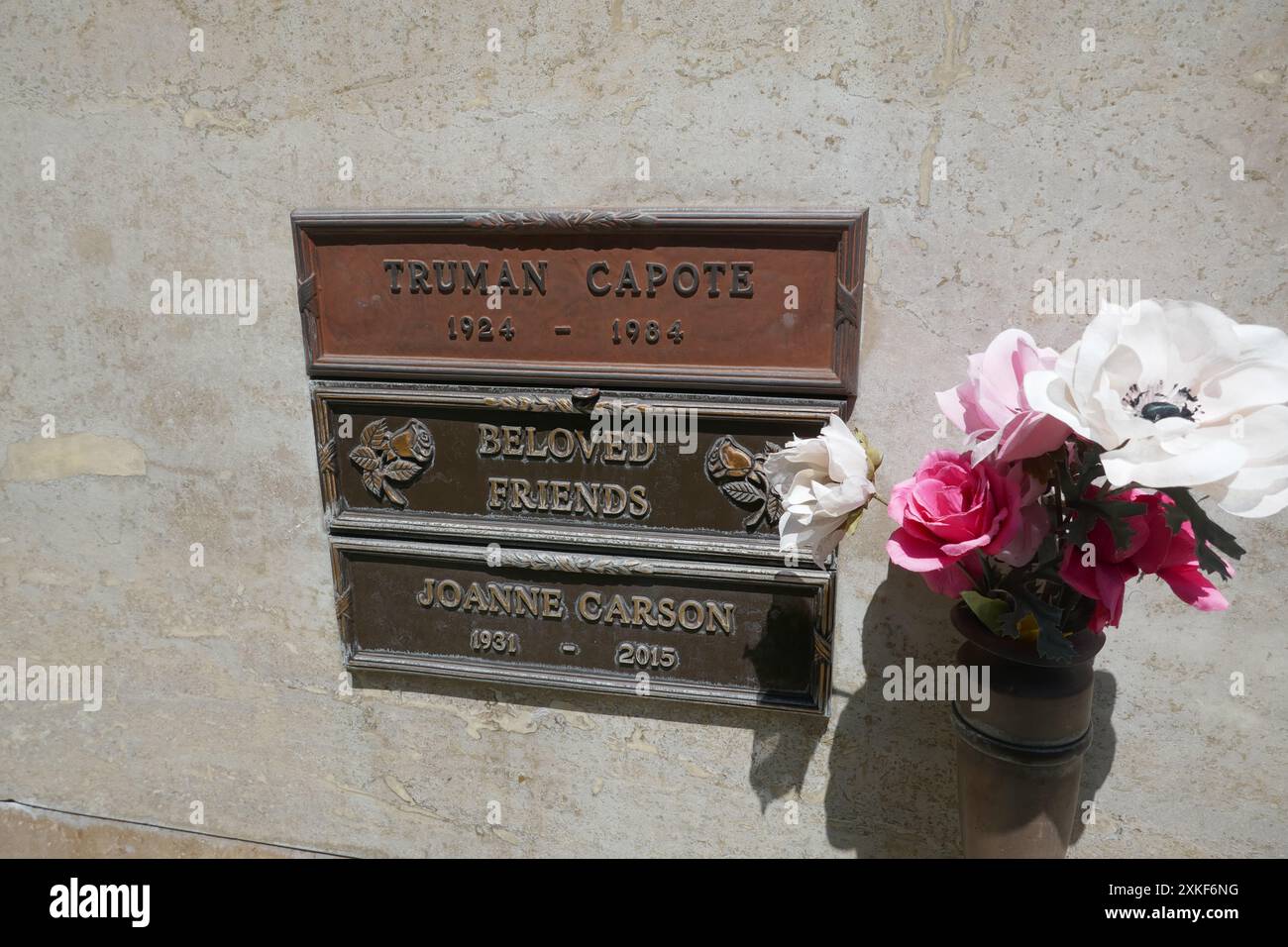 Los Angeles, California, USA 22nd July 2024 Writer Truman Capote Grave ...