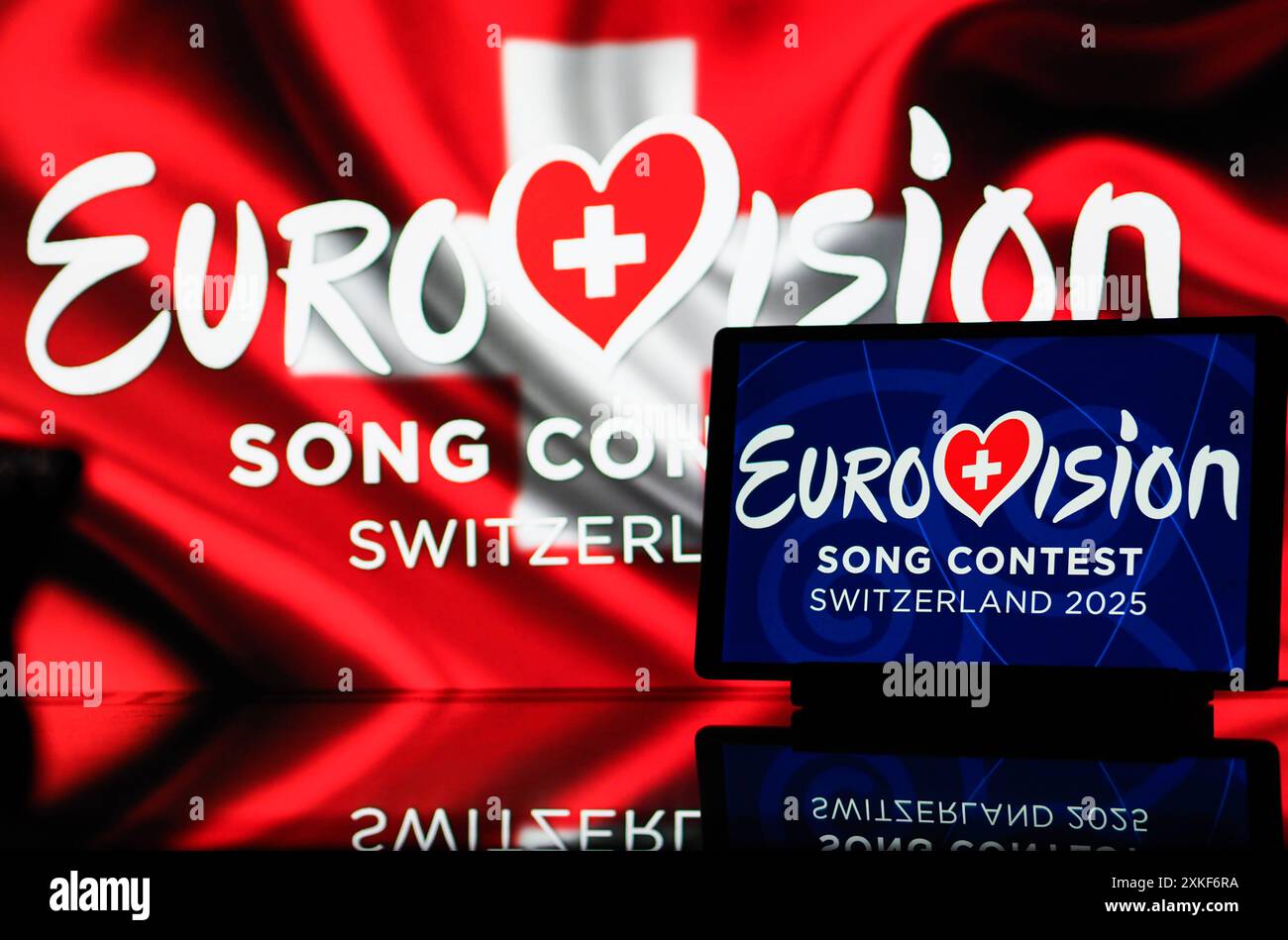 Eurovision 2025 logo hi-res stock photography and images - Alamy