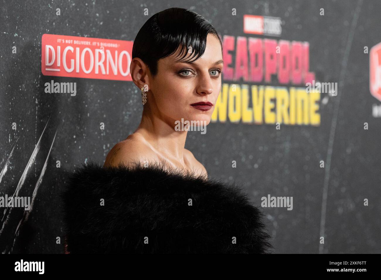 New York, United States. 22nd July, 2024. Emma Corrin attends Marvel ...