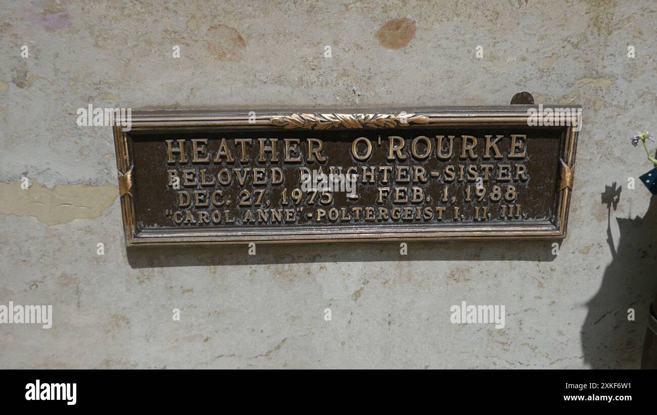 Los Angeles, California, USA 22nd July 2024 Actress Heather OÕRourke ...