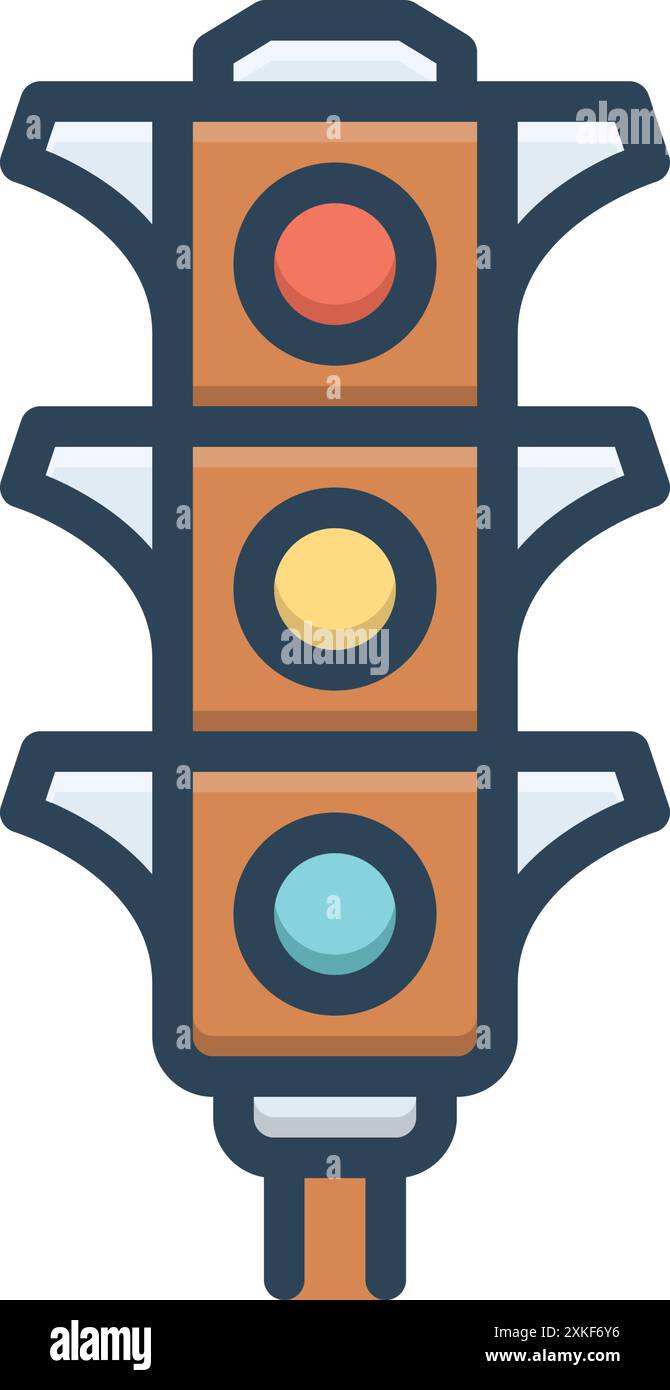 Icon for traffic light, traffic Stock Vector Image & Art - Alamy