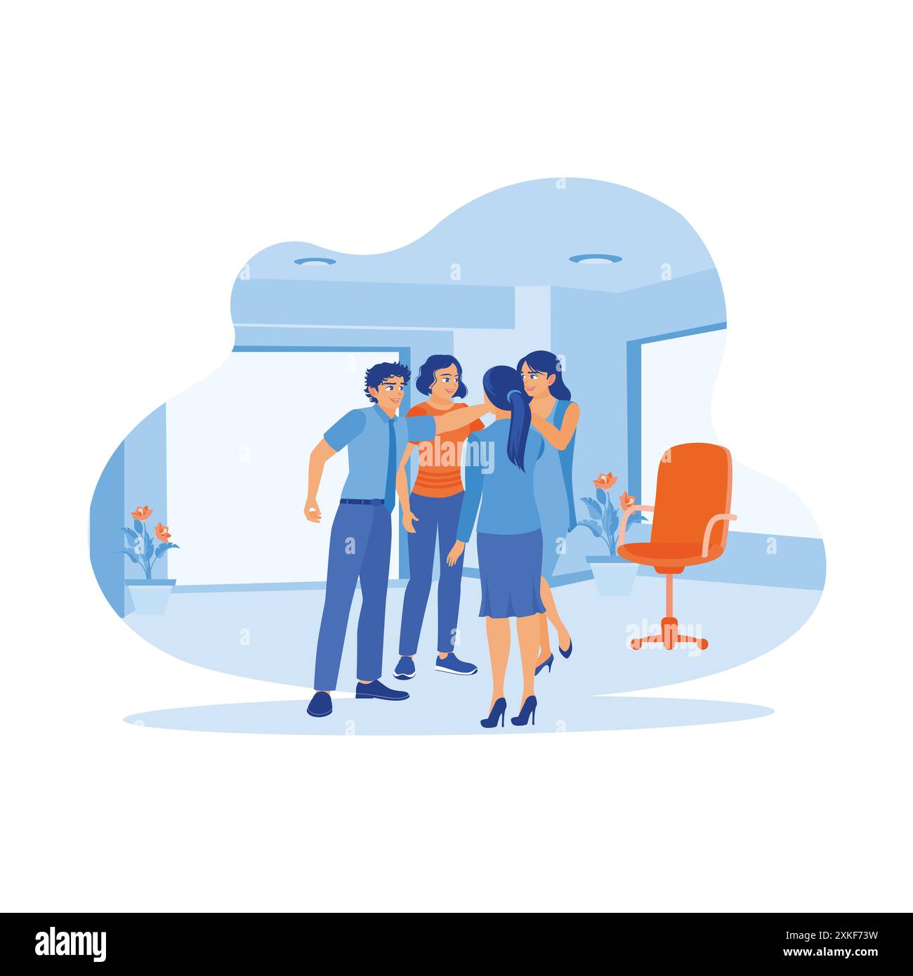 Celebration illustration vec Cut Out Stock Images & Pictures - Alamy