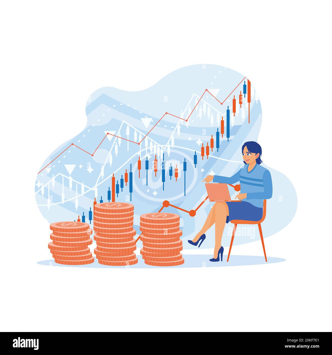 Sell chair Stock Vector Images - Alamy